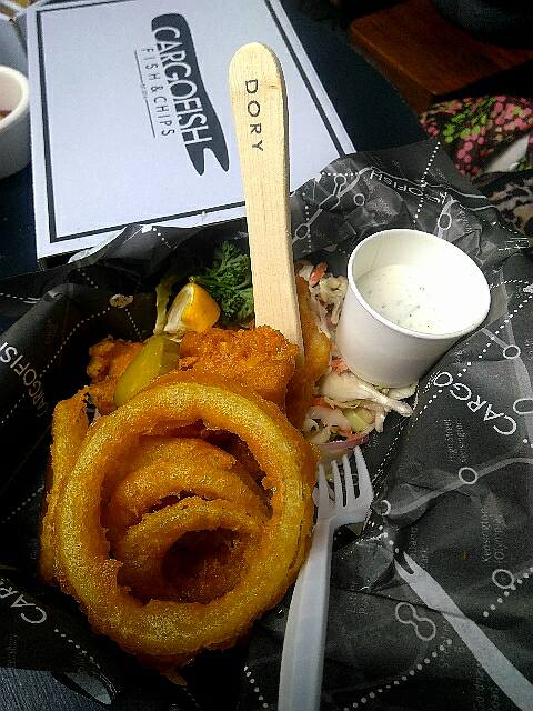 Fish n' Chips at Cargo Fish