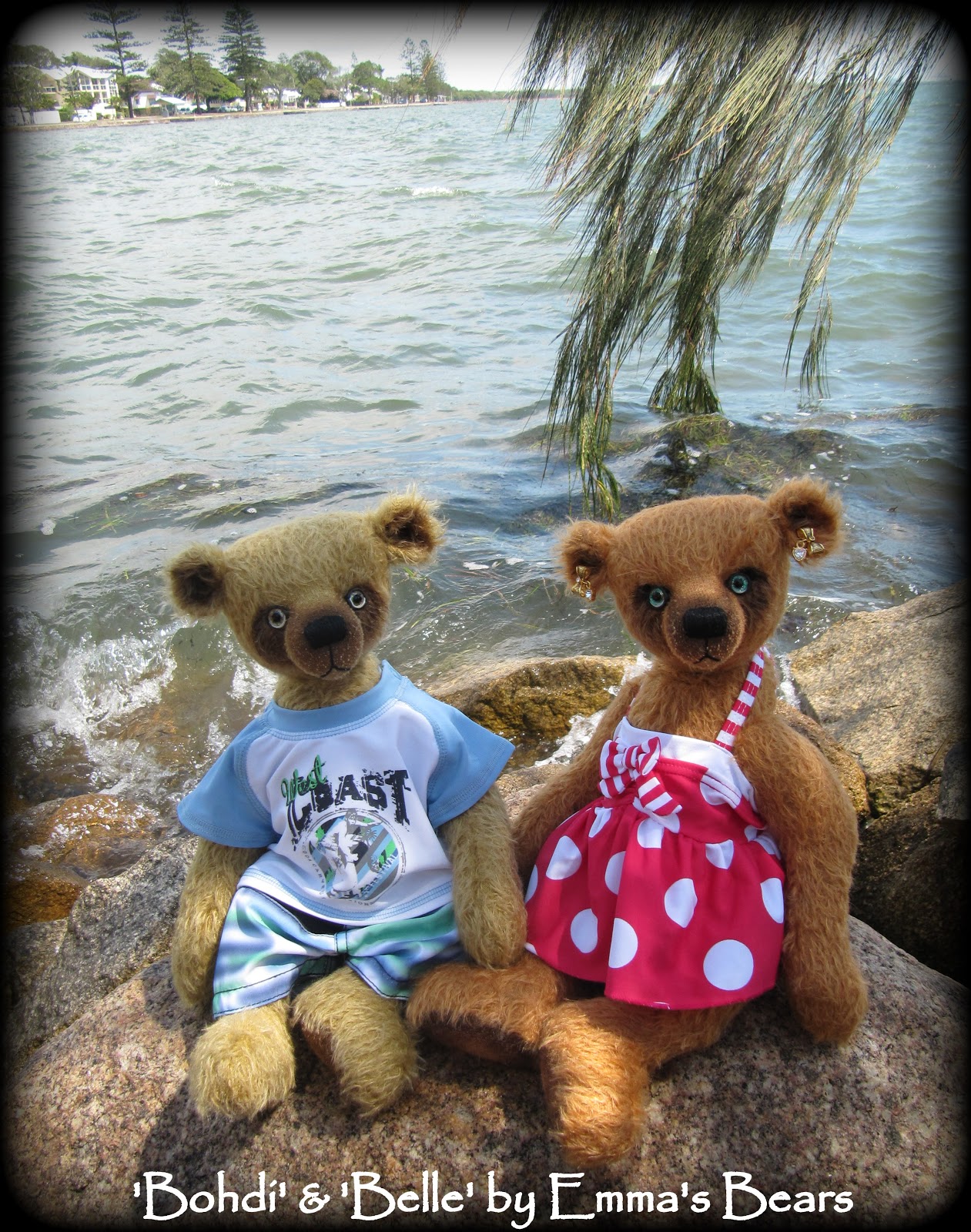 The Inner World of Emma's Bears: Aussie Beach Bum Bears