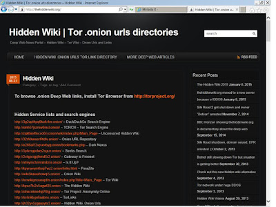 Tesored: Caracterización web superficial y web profunda