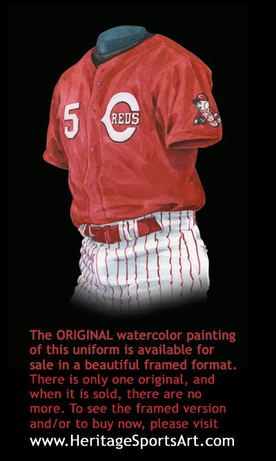 Cincinnati Reds Uniform and Team History | Heritage Uniforms and ...