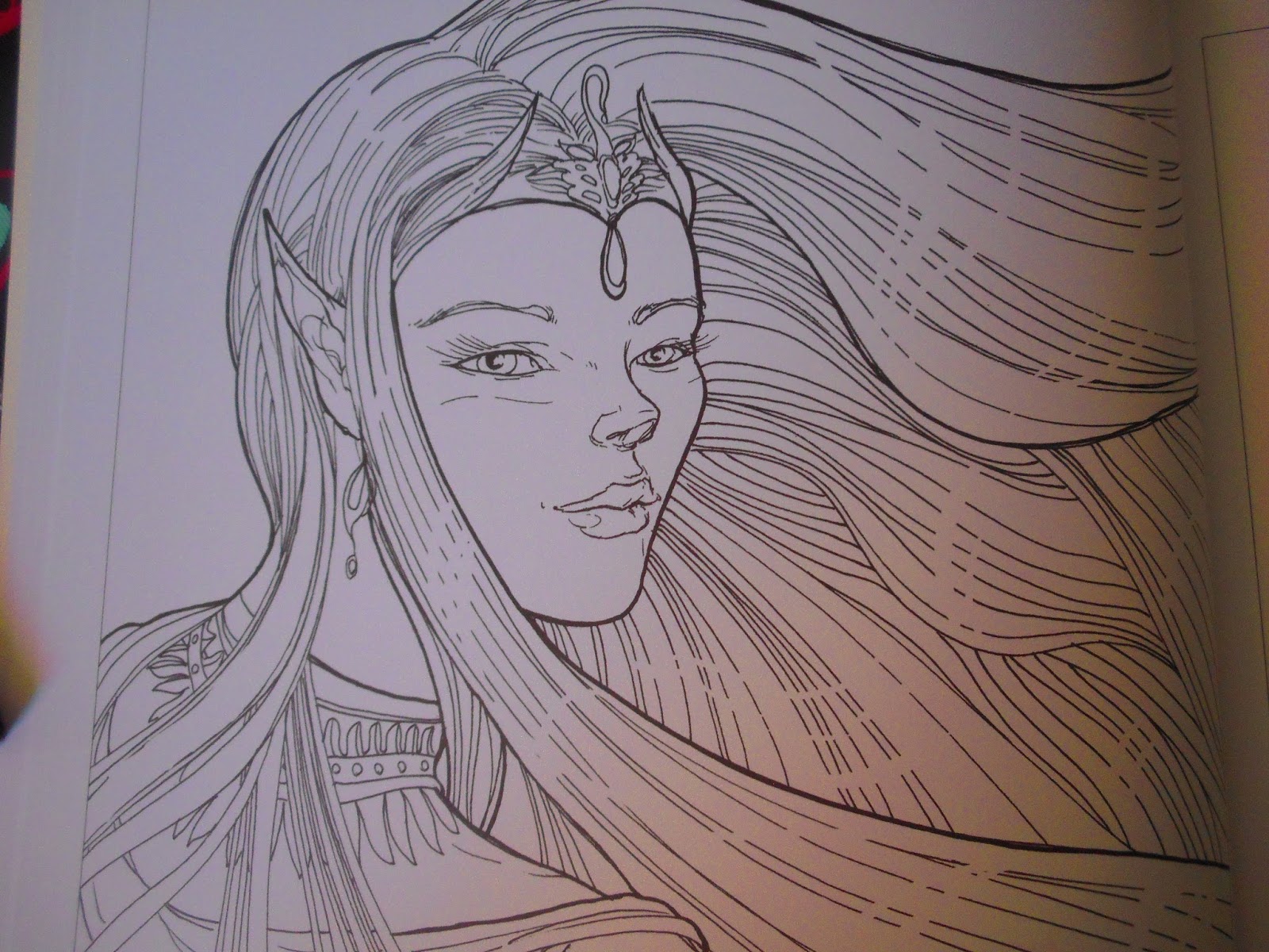 Tolkien's World: A Fantasy Coloring Book