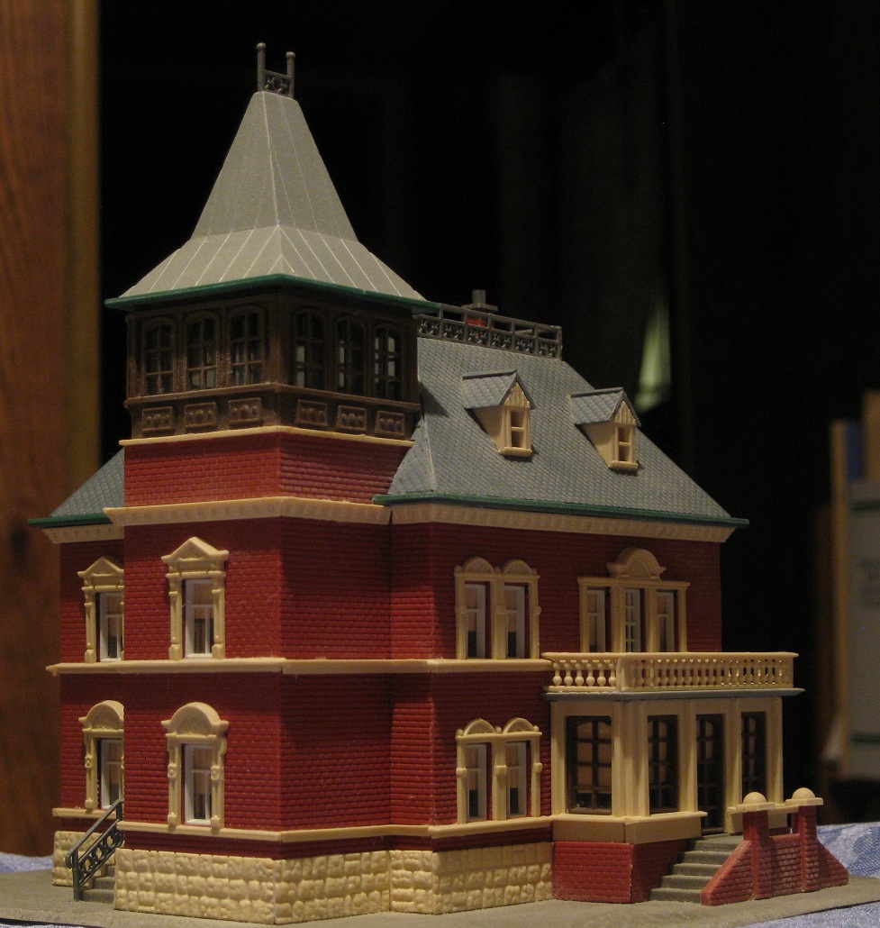 Jim's Junk!: "Model Power"'s "N" gauge "Victorian House" kit build up ...