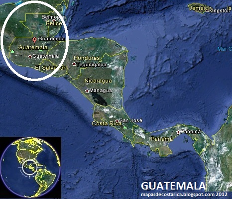 MAPAS DE: GUATEMALA