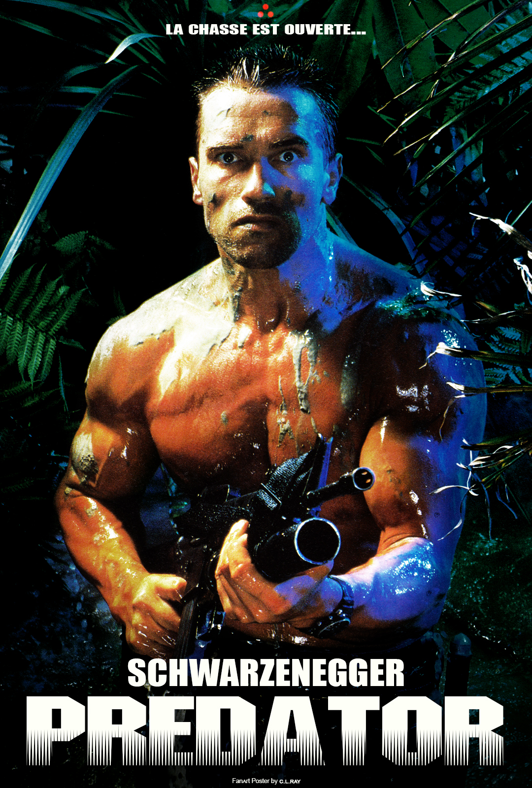 BACK TO THE MOVIE POSTERS: FanArt Poster "Predator"