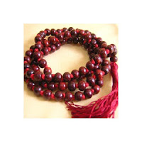 srie connections: Red Chandan Mala - Offers Enormous Wealth And Prosperity