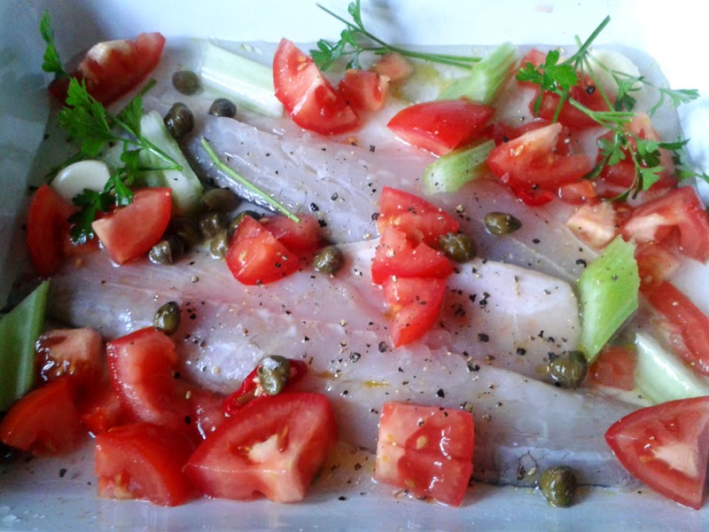 RECIPE: Pesce all' aqua pazza - The Graphic Foodie | Brighton Food Blog ...