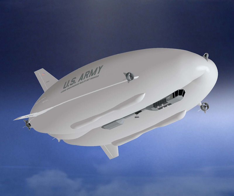 Black Horizon: Army spy blimp takes to sky over New Jersey