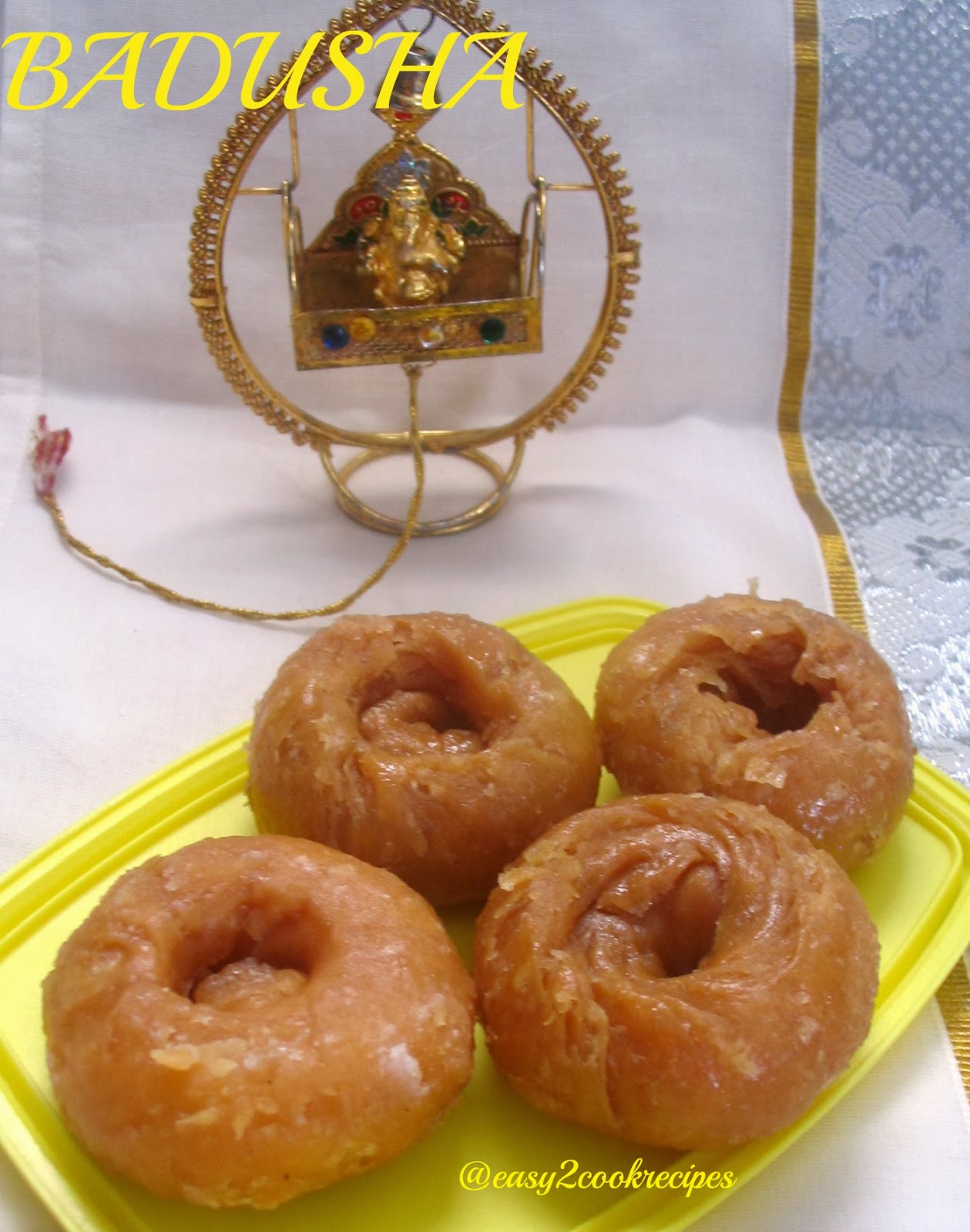 EASY2COOK RECIPES: BADUSHA