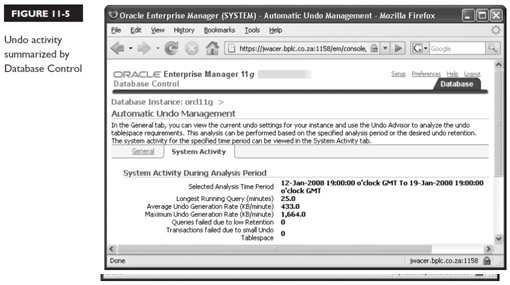 Oracle Certificación Blog 1Z-052: 11.03 GESTIONAR UNDO