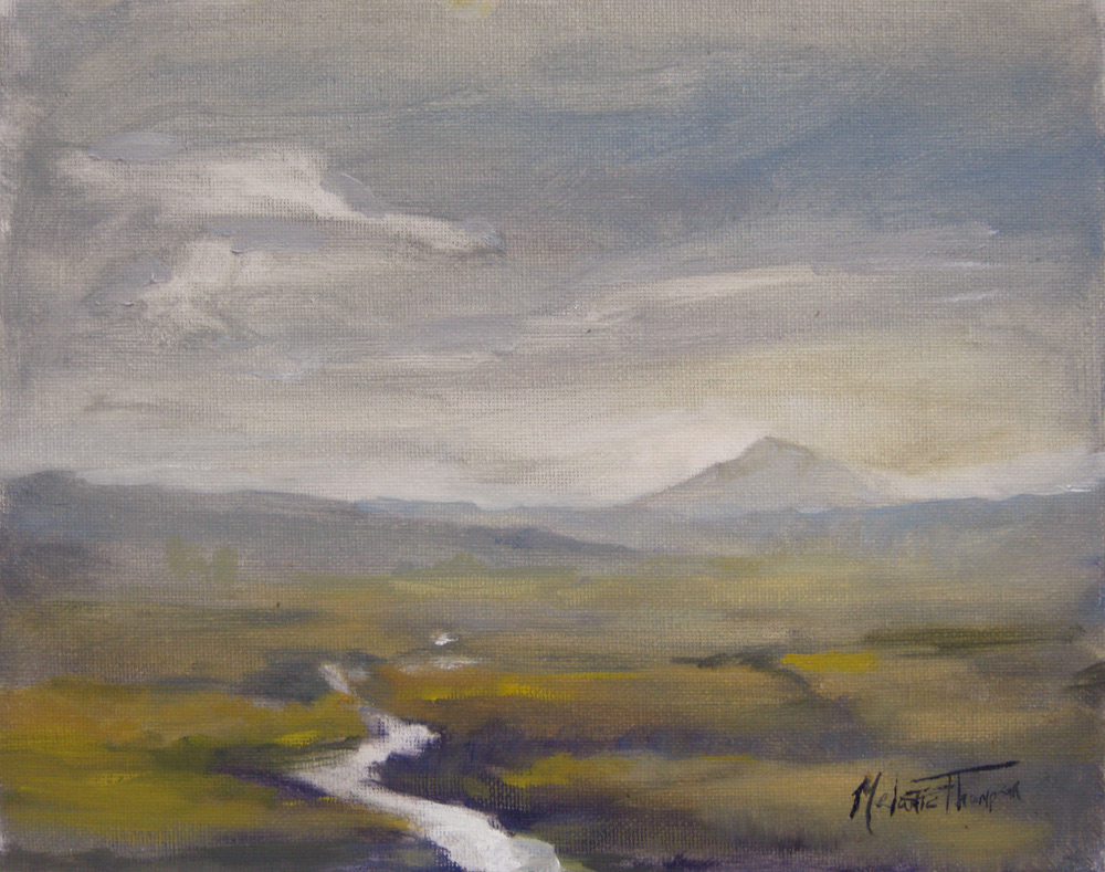 Daily Paintings by Melanie: Valley View - Prosser Columbia Basin Fine ...