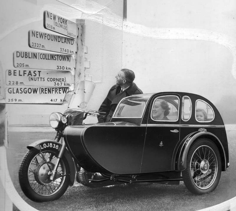 Vintage Watsonian Sidecars
