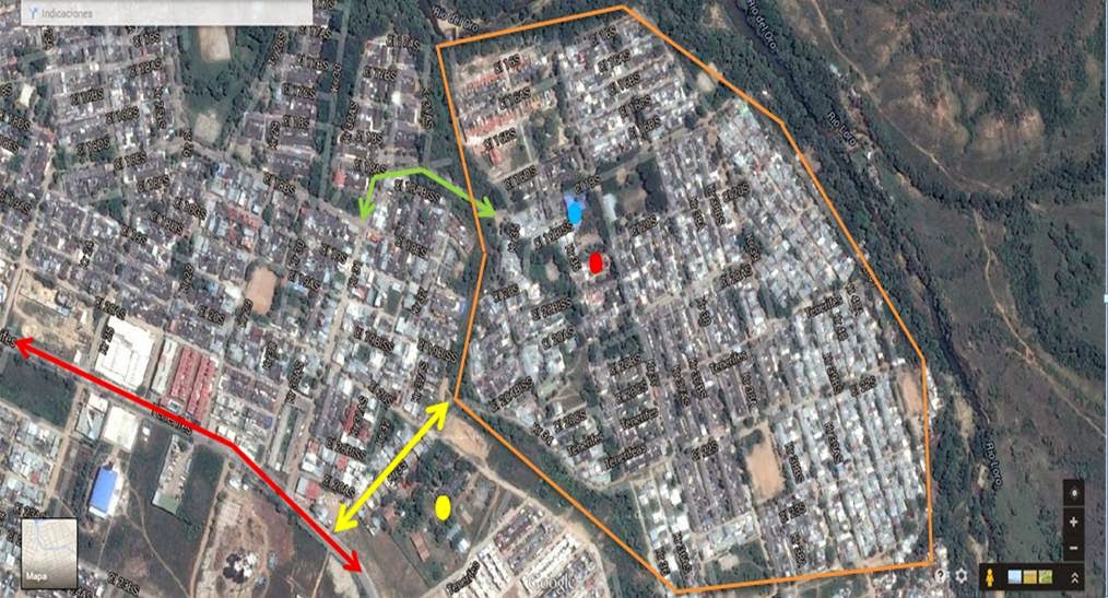 desarrollo social y contemporaneo: cartograma barrio el limonar