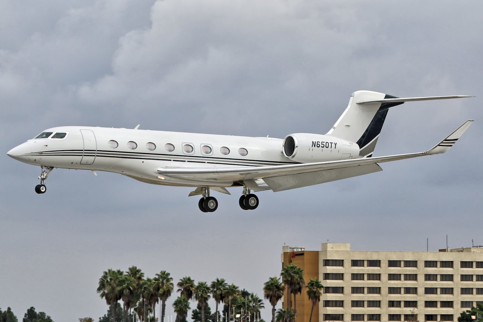 Aero Pacific Flightlines: Gulfstream G650(ER) (c/n 6109) N650TY, ex-N326JD