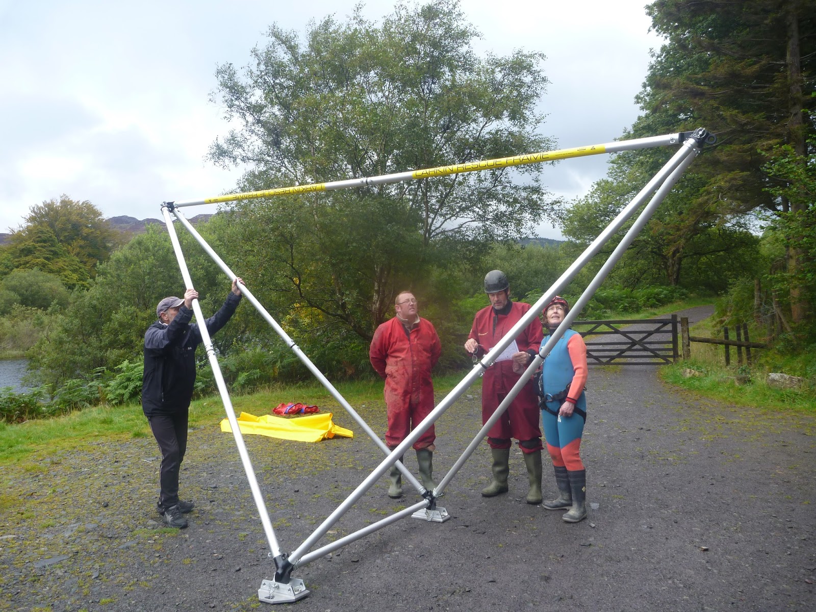 Margot's Blog: Water rescue in Wales