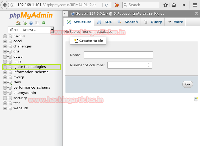 Shell Uploading In Web Server Through Phpmyadmin Hacking Articles