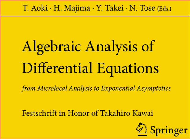 Algebraic Analysis of Differential Equations - المكتبة الشاملة