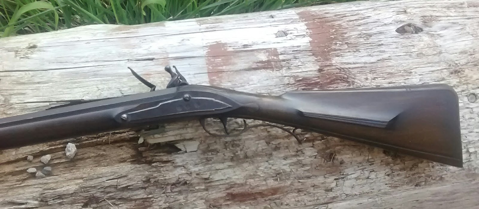 Joe Schell flintlocks: 58 caliber iron mounted southern rifle