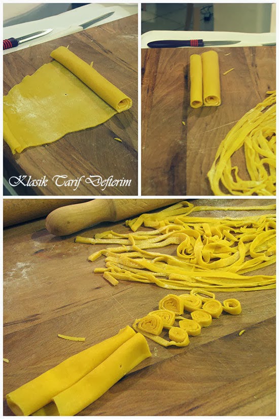 Klasik Tarif Defterim: Preparare Spaghetti alla Chitarra e Tagliatelle