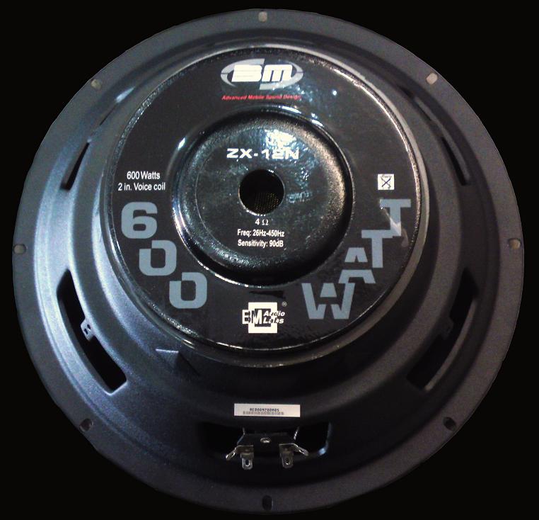AutoDream Auto Accessories Store: BOSCHMANN ZX12N 12" Subwoofer