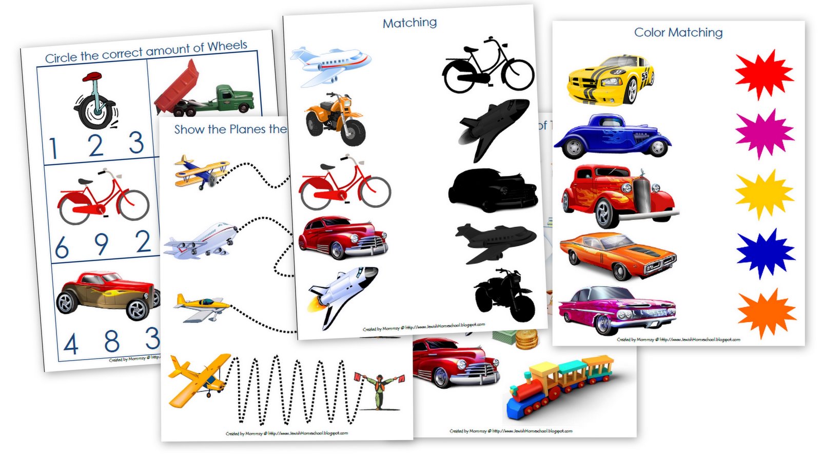 A Jewish Homeschool Blog: Parshas Lech Lecha- Transportation Activity Pack