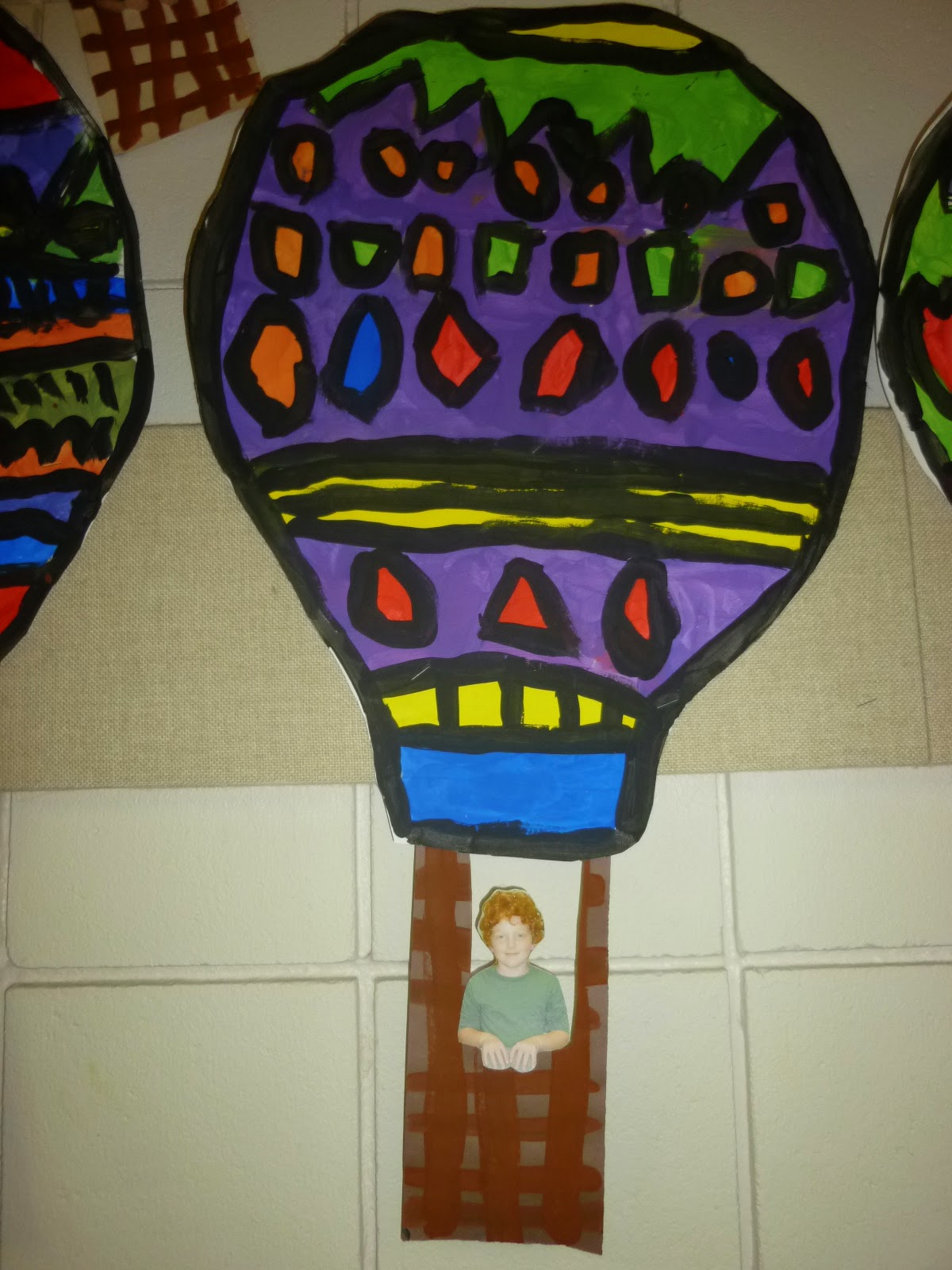 Mrs. Werner's Art Room: 1st Grade Hot Air Balloons