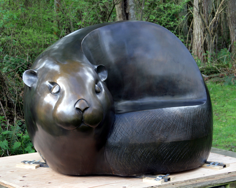 Georgia Gerber: Bench/Sculpture - Take an Artful Load Off