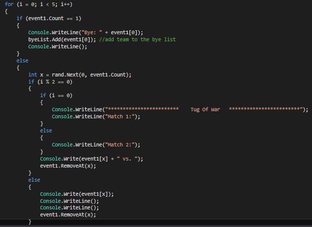 C# Language Blog: Short Program