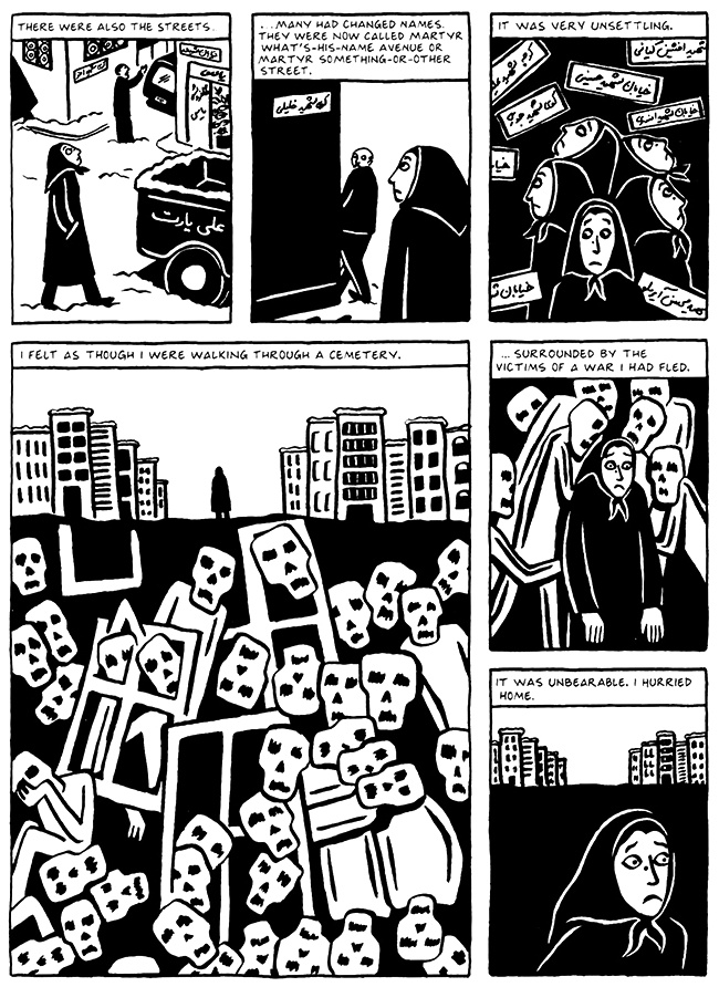 Read Persepolis 2, Section 10: The Return, Page 97