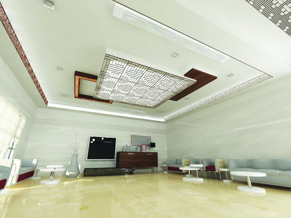Ceiling Design Proposal for a Majlis and a Living Area ~ NAHED ...