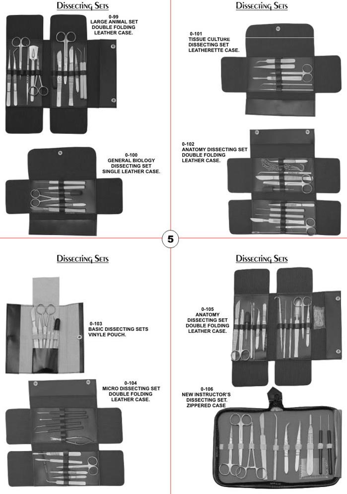 Dissecting sets ~ JD SURGICAL