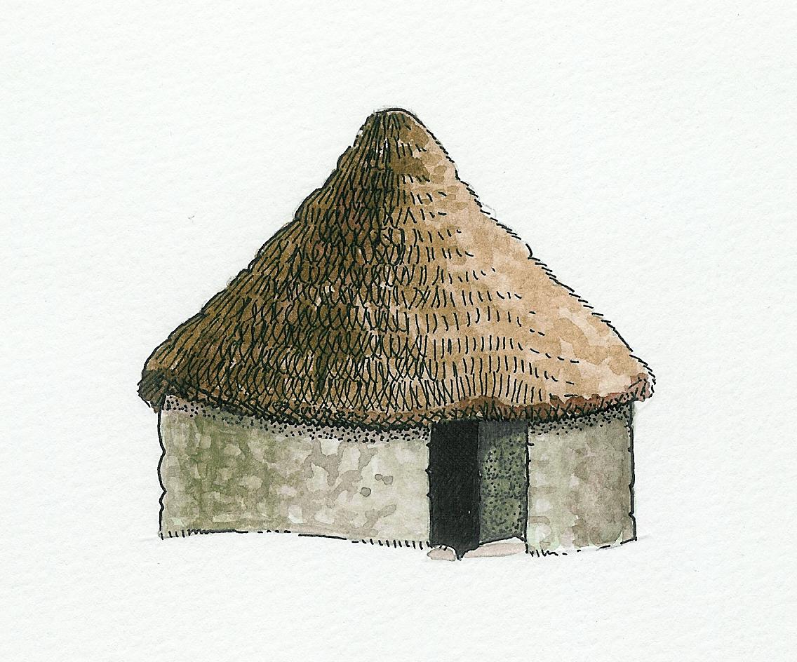 Chozas de Córdoba.: Ilustraciones