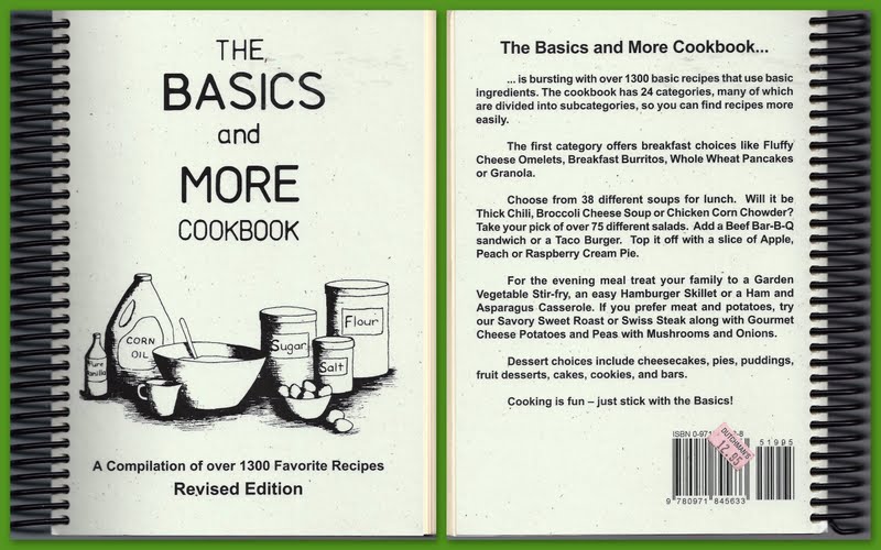 The Iowa Housewife: Cookbook Reviews...The Basics and More Cook Book