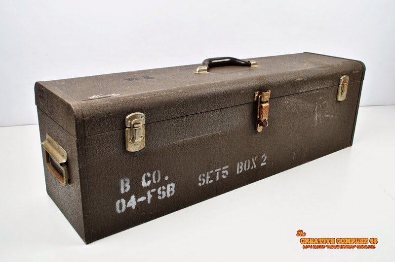 THE CREATIVE COMPLEX 45: VINTAGE U.S.ARMY Tool Box "JENKS TOOL KITS"