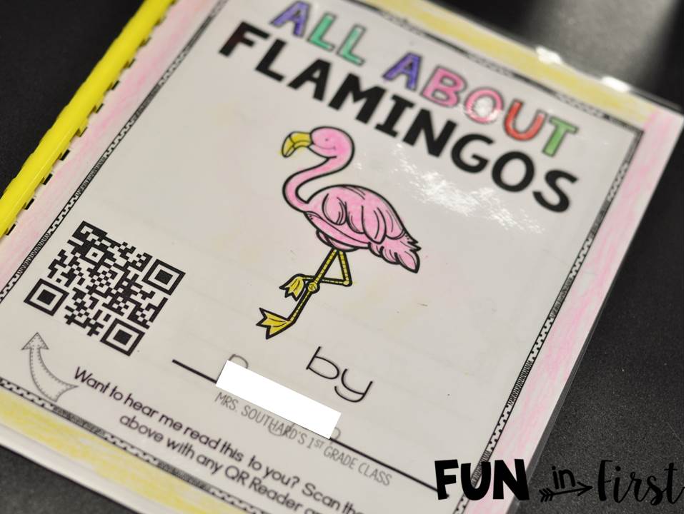 Animal Reports plus QR Codes - Fun in First