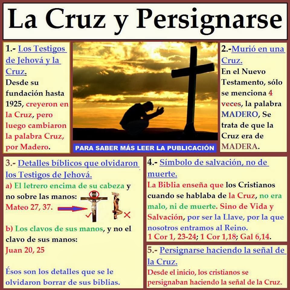 Catholics welcome back: La Cruz Signo De La Salvacion