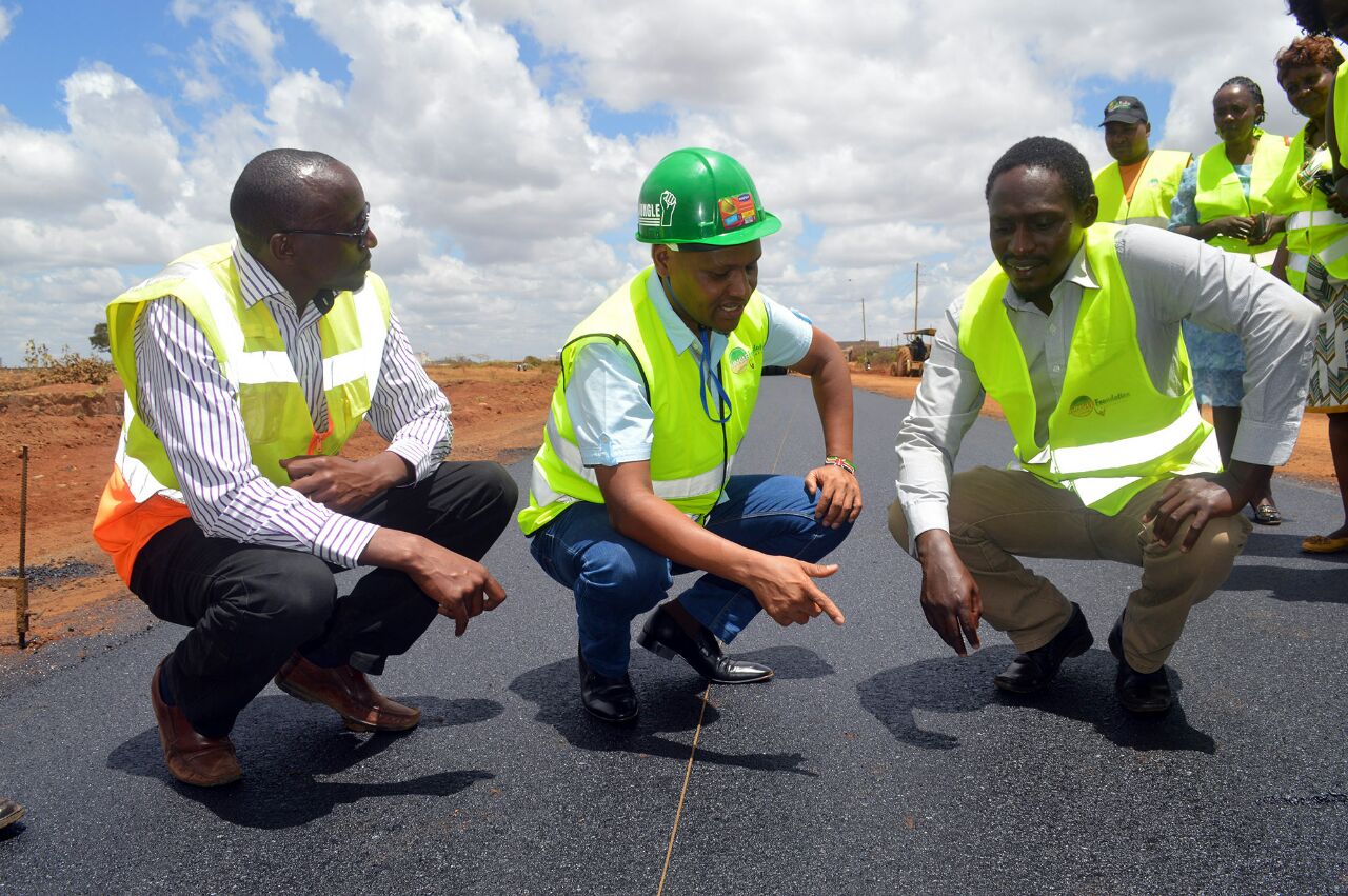 Thika MP commissions the construction of the Sh. 1.5bn Thika Bypasses ...