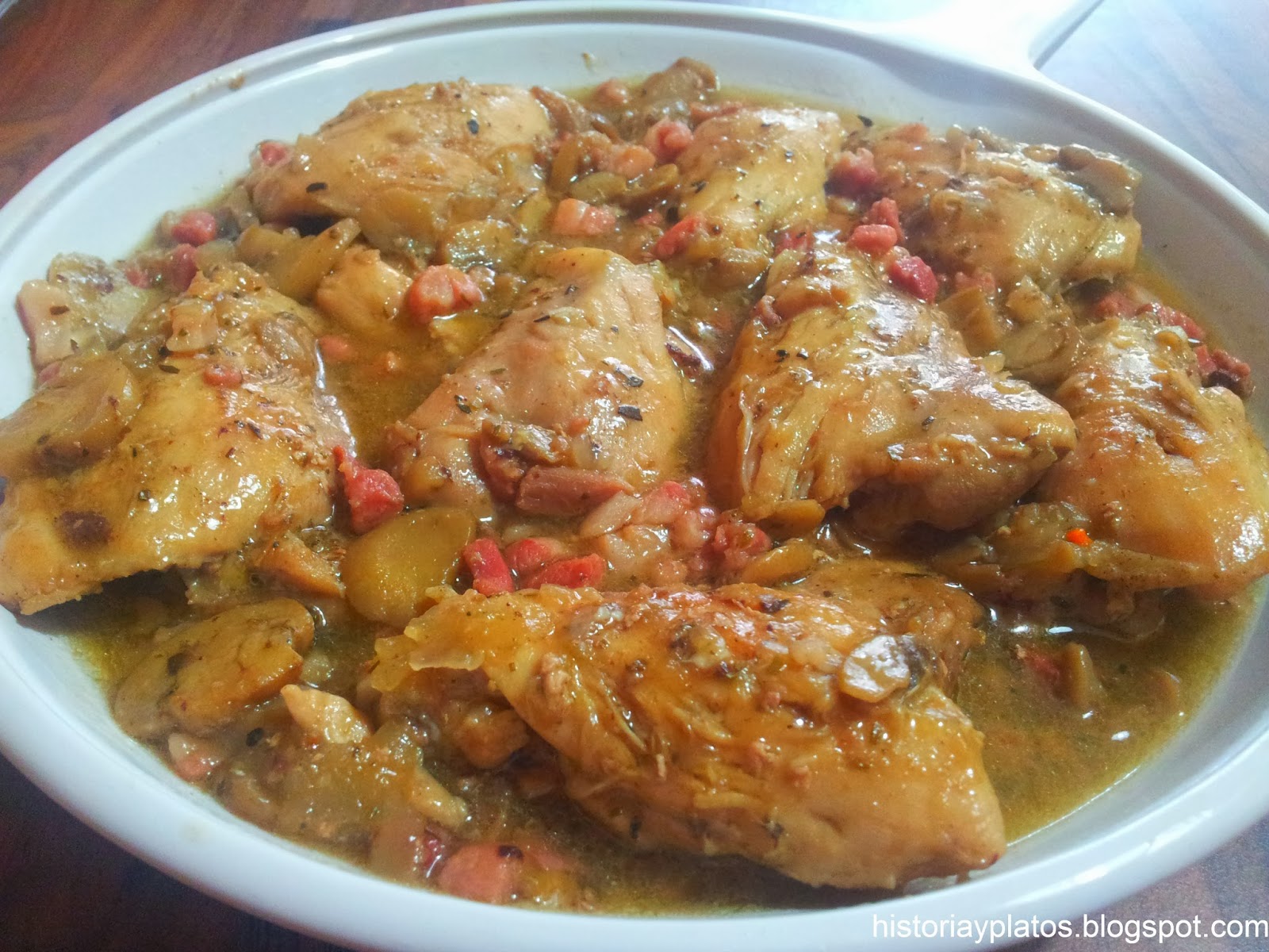 La historia detràs del plato: Fricasè de pollo