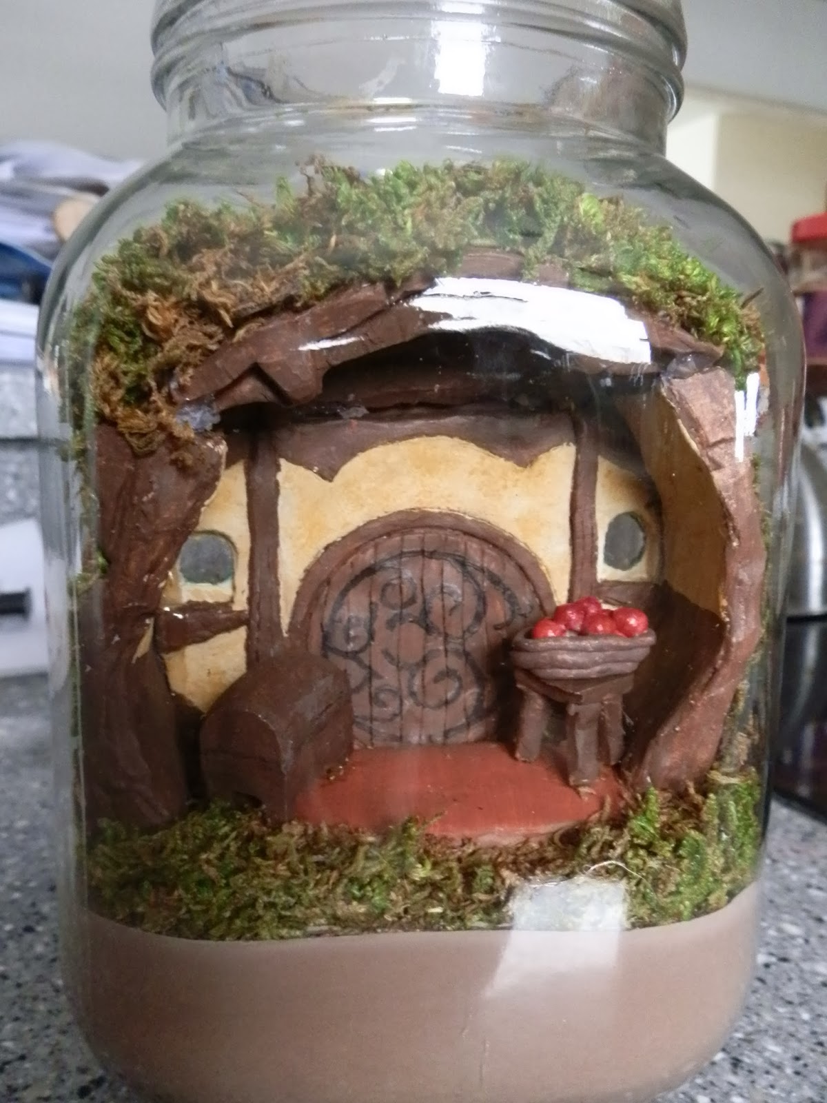 The Informed Artist: The Hobbit: DIY Hobbit Hole Jar