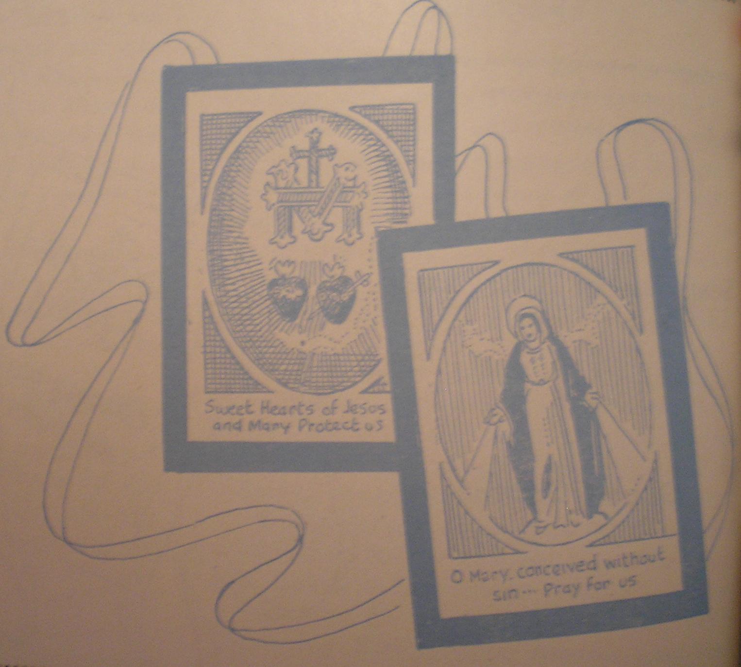 The Catholic Heritage Association of Ireland: Blue Scapular of the ...