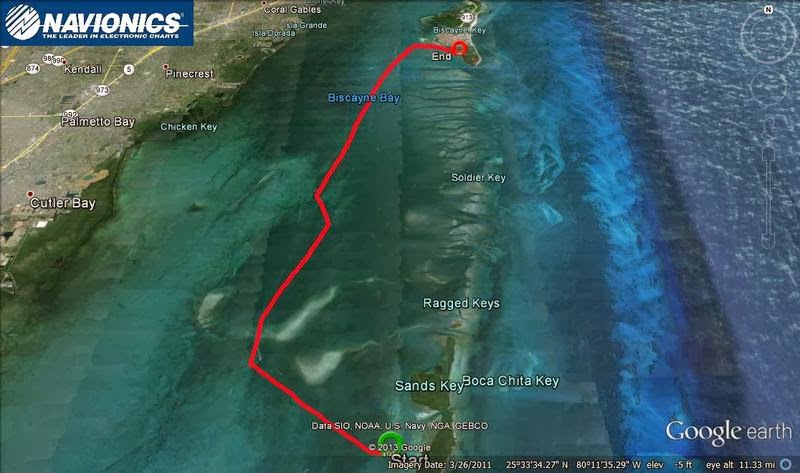 The Retirement Project: Map 2-11-14 Elliott Key to No-Name Harbor