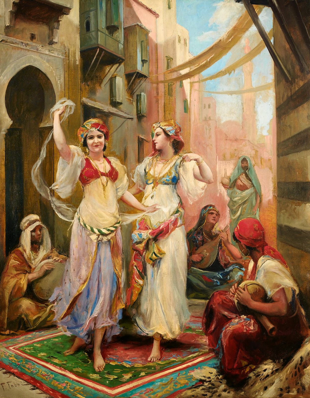 Fabio Fabbi (1861-1906) | Orientalist painter | Tutt'Art@ | Pittura ...