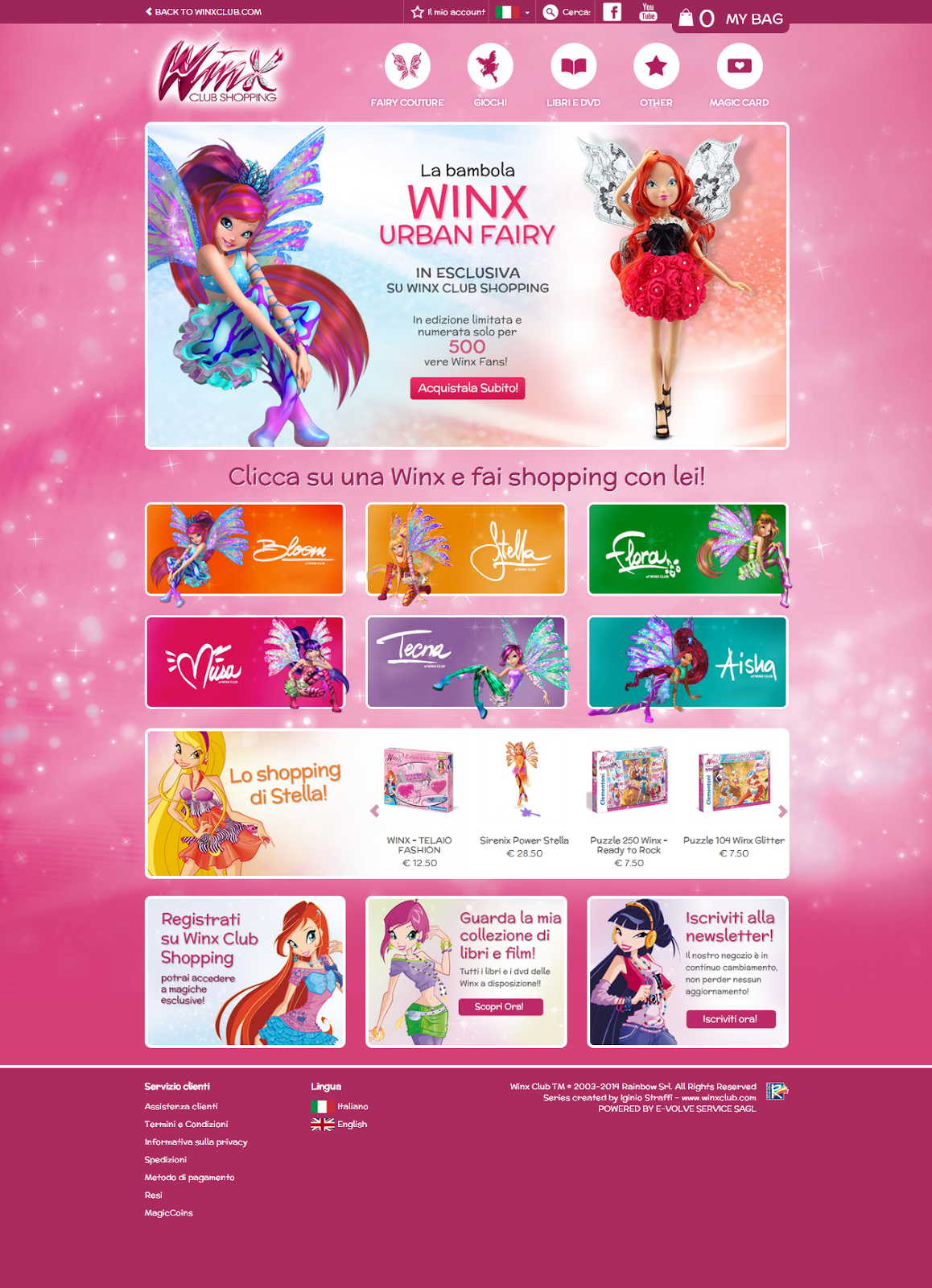 Winx Club Shopping