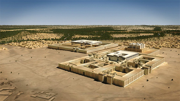 LA CIUDAD DE URUK EN 3D