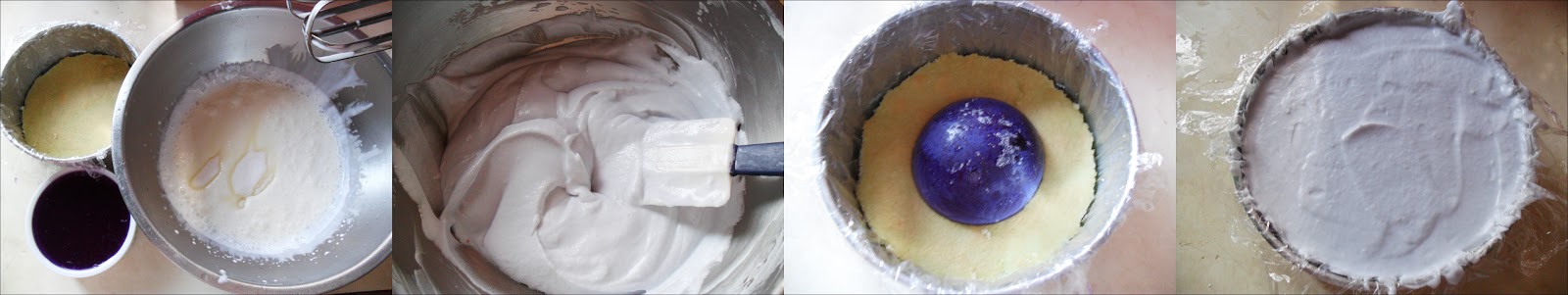 Box of cakes: An aroma blue pea cake