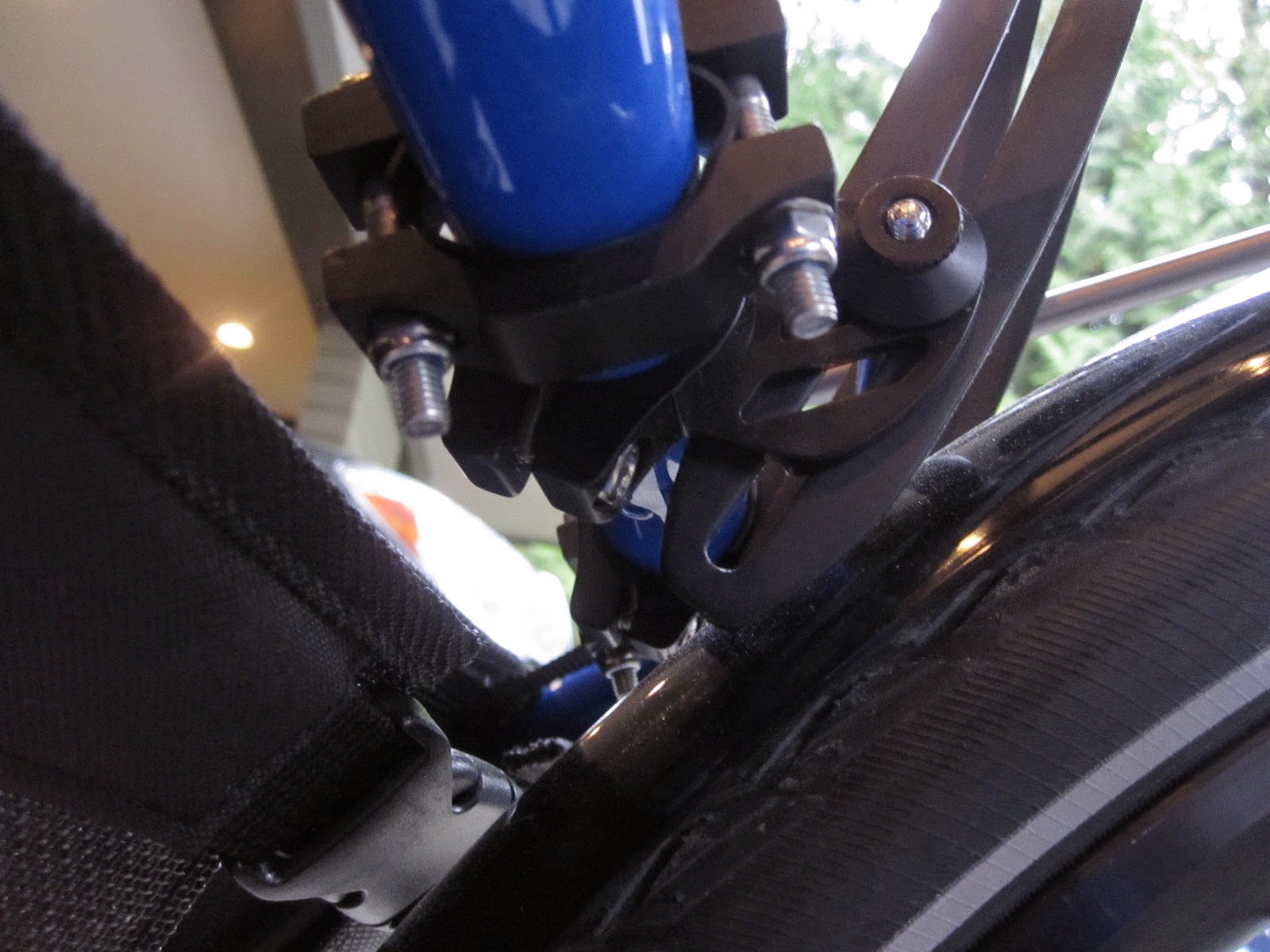 aerialcopper: Rear Rack on Catrike Expedition