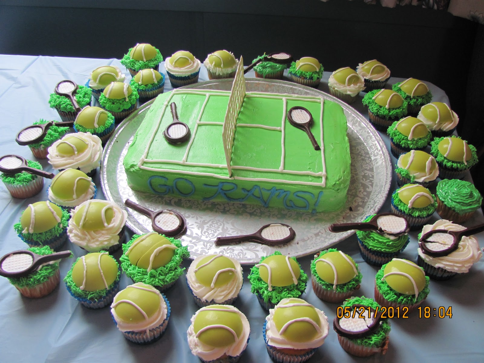Batter Up: Tennis Cake