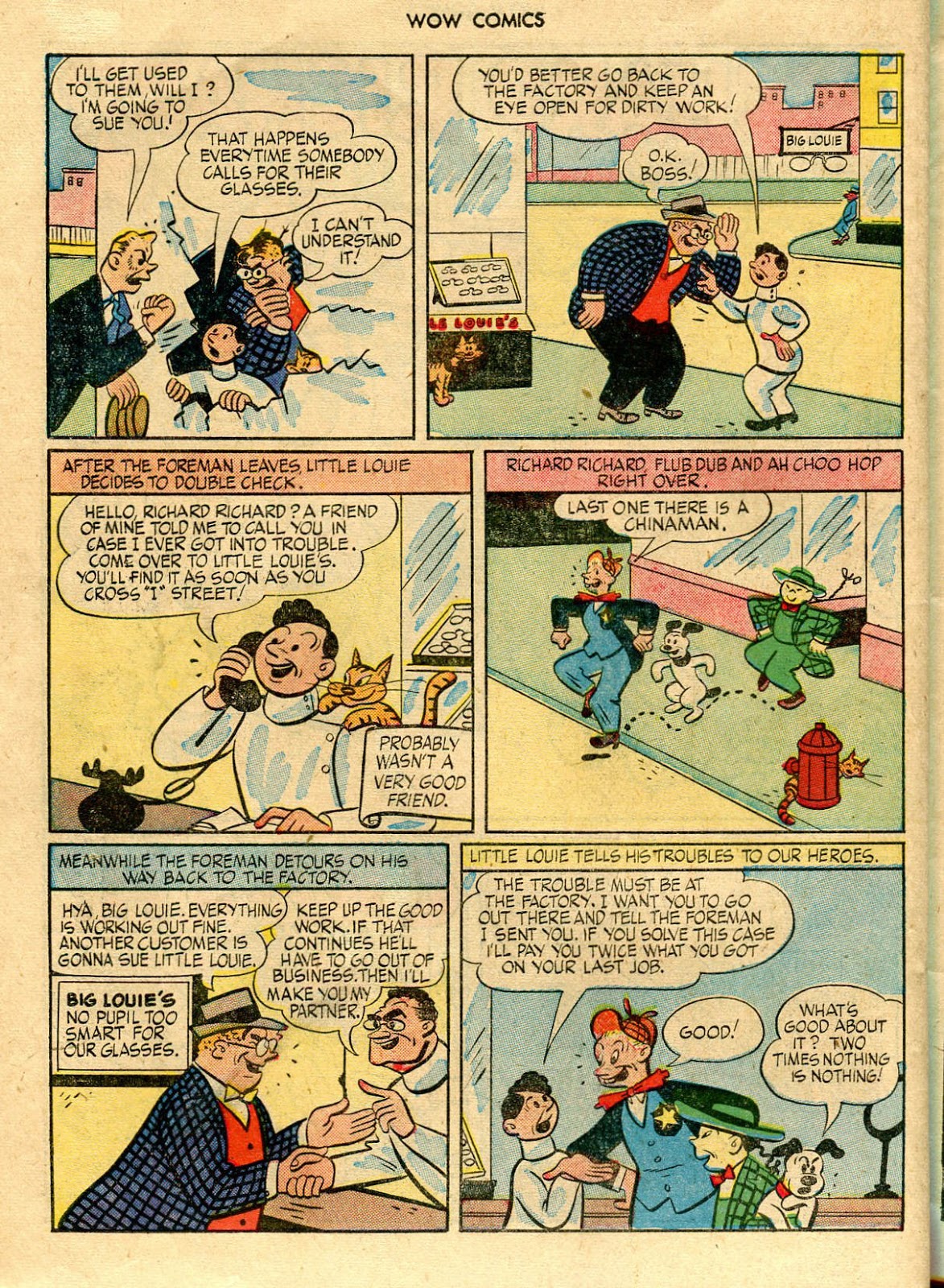 Four Color Shadows Richard Richard Private Dick Dick Mckay 1946