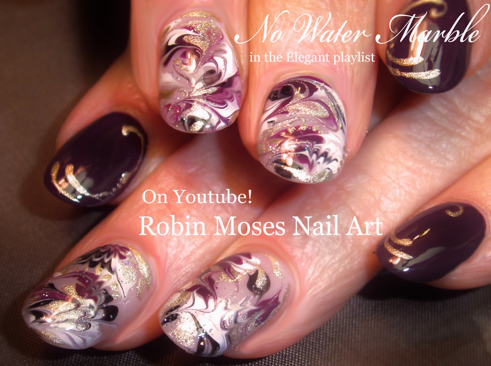Marble Nails Without Water