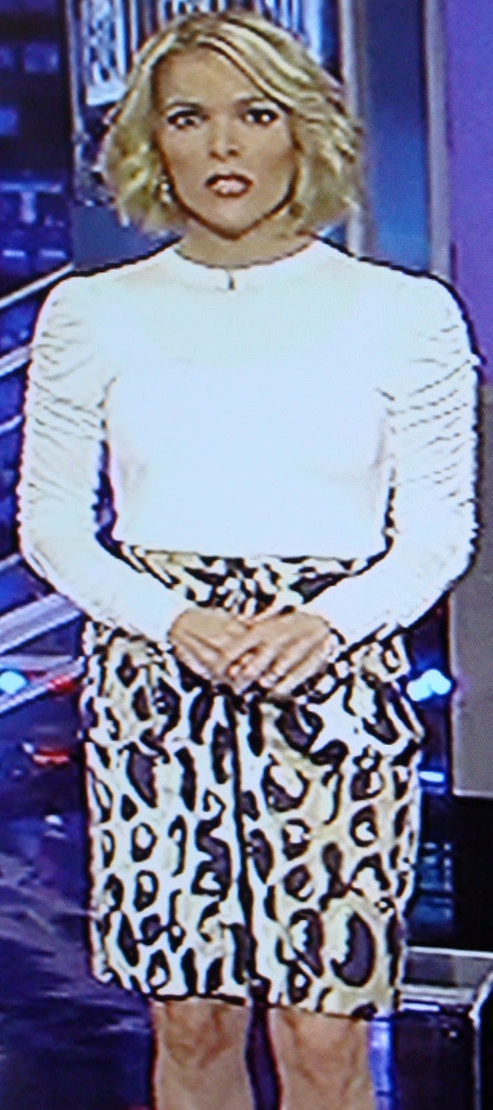 The Leather Skirt: Style Icons - Megyn Kelly...