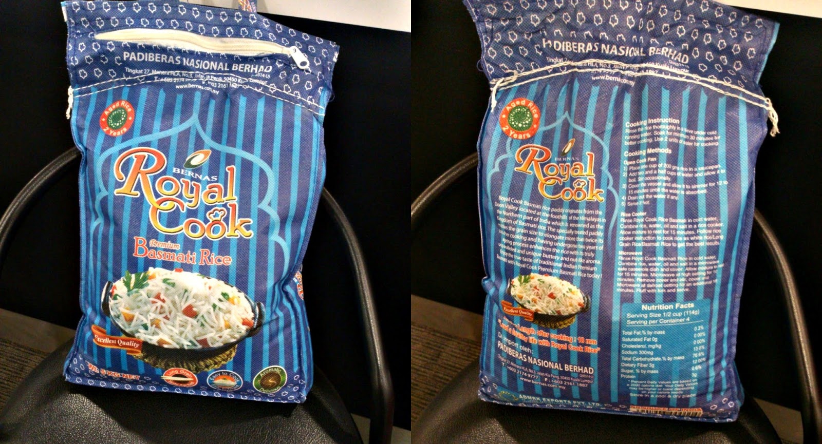 My Life & My Loves ::.: Bernas Royal Cook Premium Basmati Rice